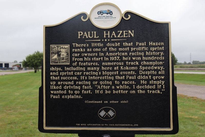 Paul Hazen Historical Marker