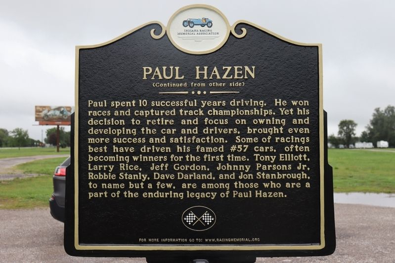 Paul Hazen Historical Marker