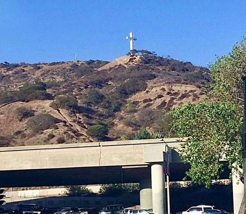 The Hollywood Cross Historical Marker