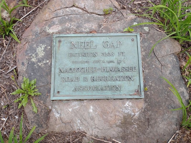 The Appalachian Trail in North Georgia Historical Marker