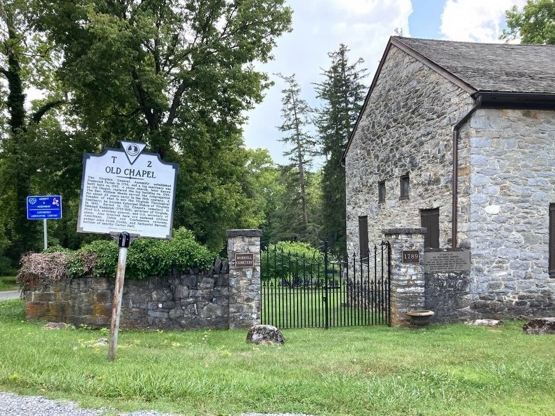 Old Chapel Historical Marker