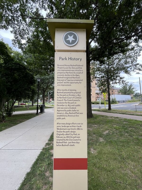 Park History Historical Marker