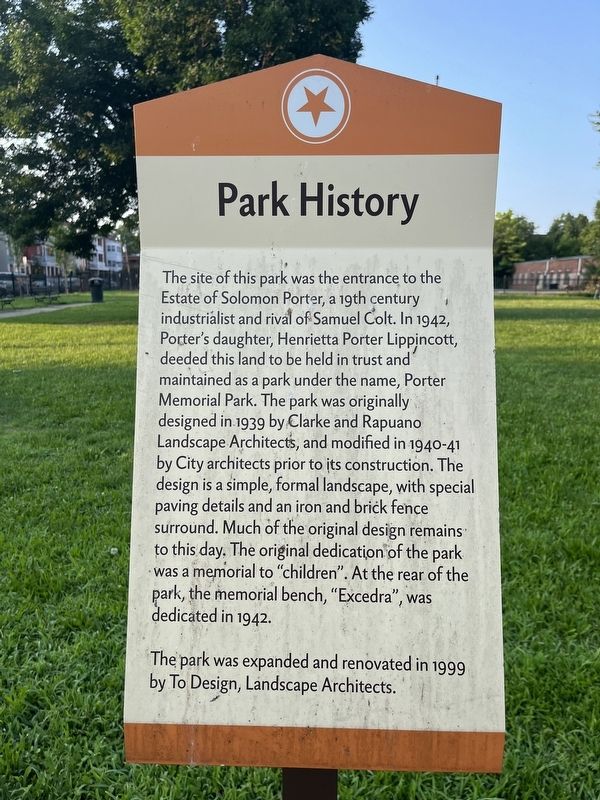 Park History Historical Marker