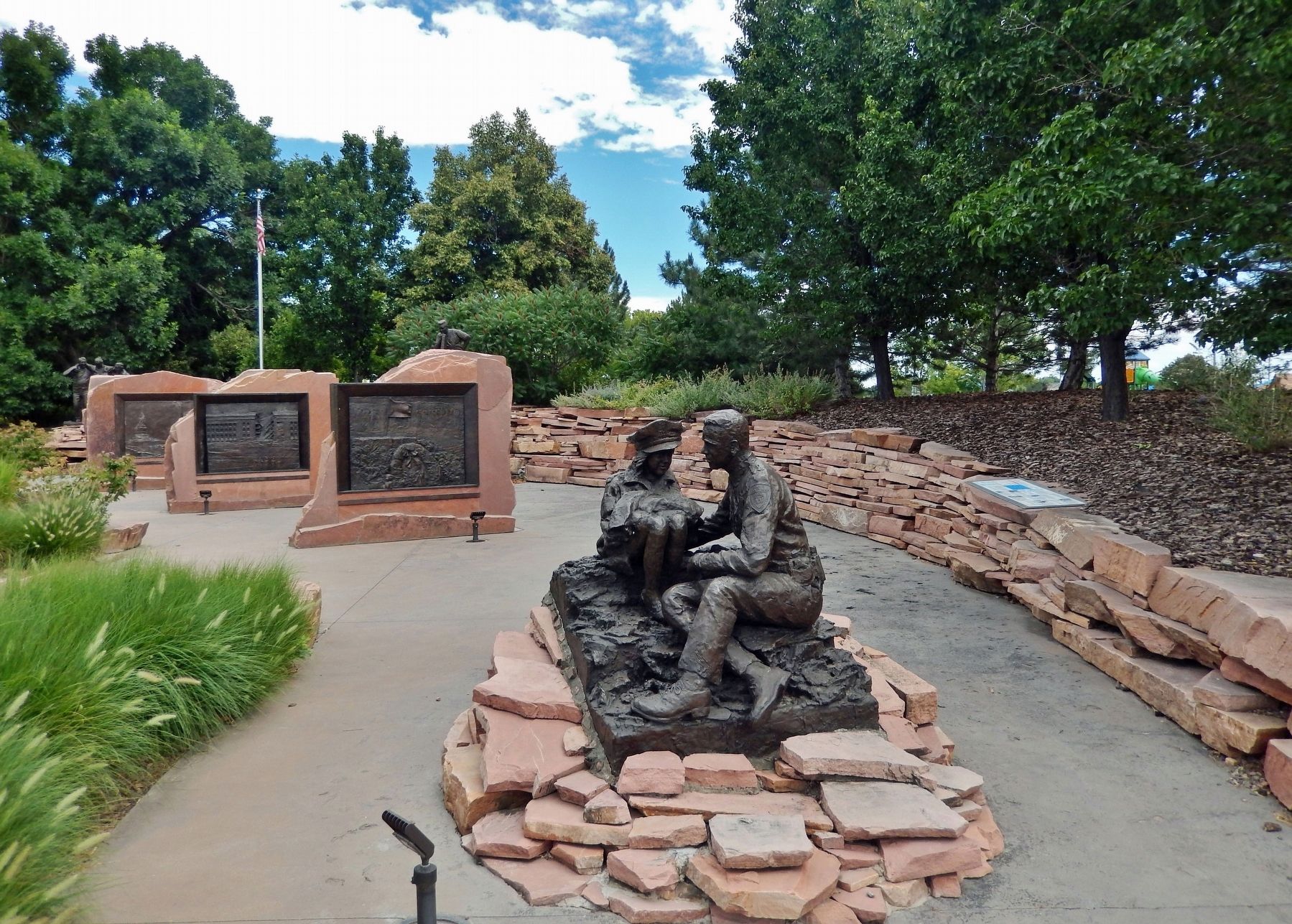 911 Memorial Historical Marker