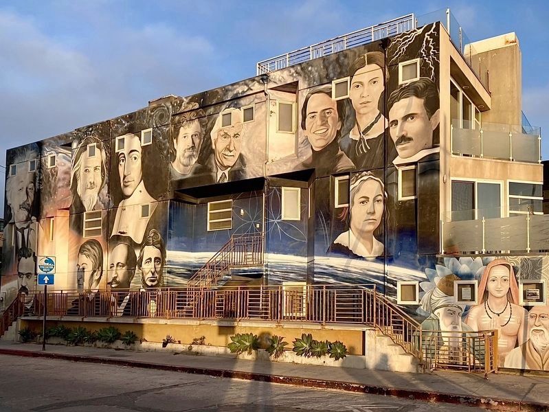 Luminaries of Pantheism Mural Historical Marker