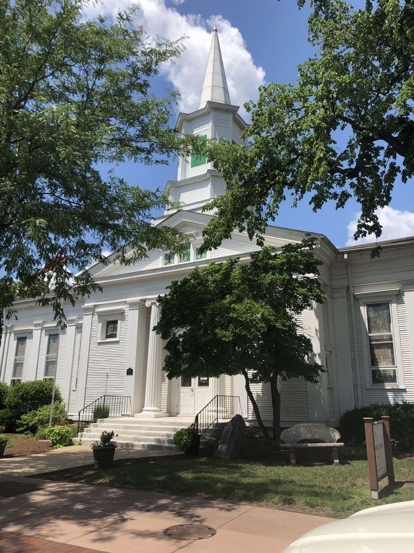 Plainfield Congregational Meeting House Historical Marker