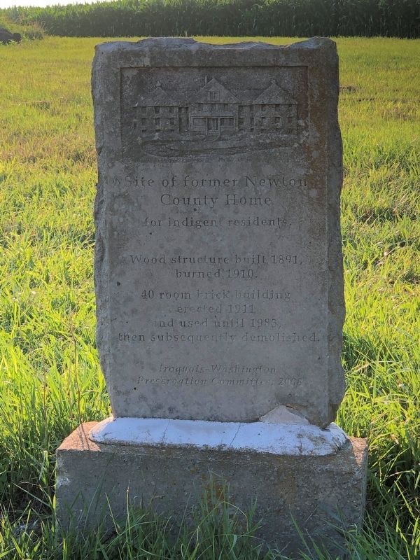 Newton County Home Historical Marker