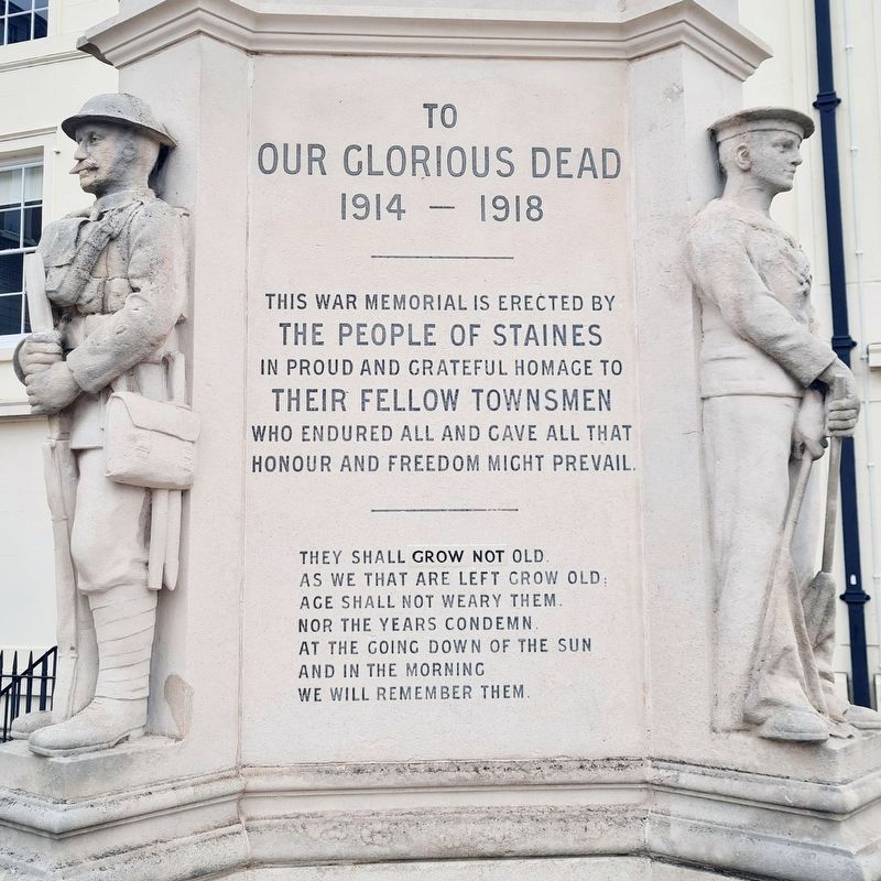 Staines War Memorial, a War Memorial
