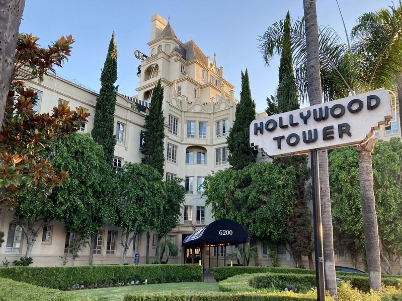 Hollywood Tower Historical Marker