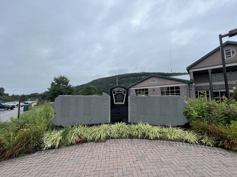 Pennsylvania State Police Trooper Memorial Historical Marker