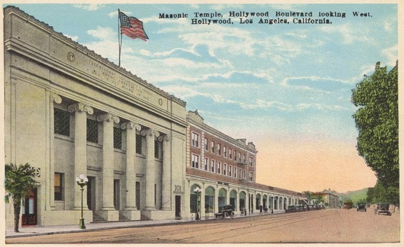 The Masonic Temple Historical Marker