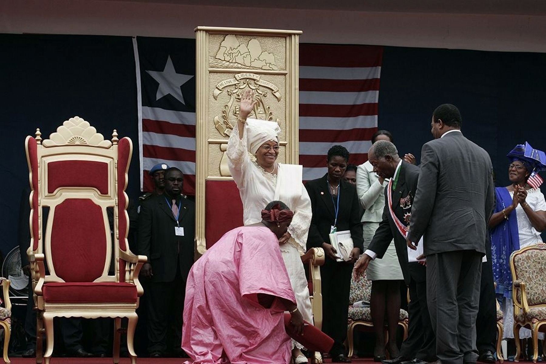 H.E. Ellen Johnson Sirleaf Historical Marker