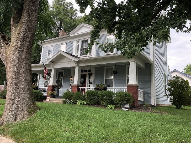 Dr. Jeremiah & Ann Jane DePew House Historical Marker