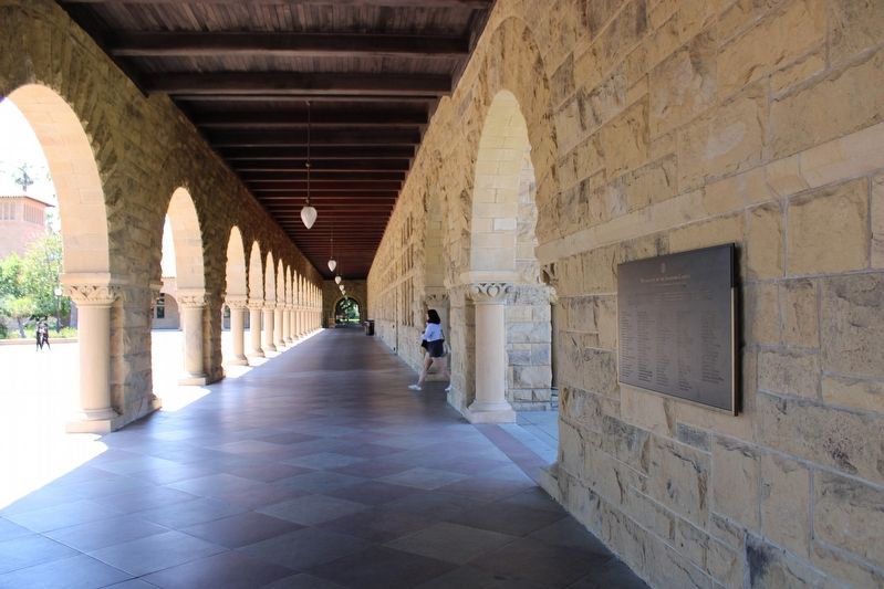 Restoration of the Stanford Campus Historical Marker