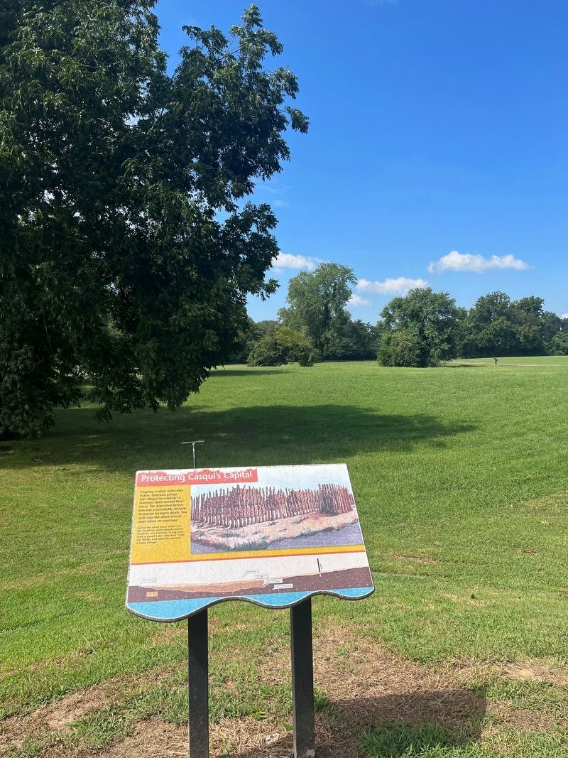 Protecting Casqui's Capital Historical Marker