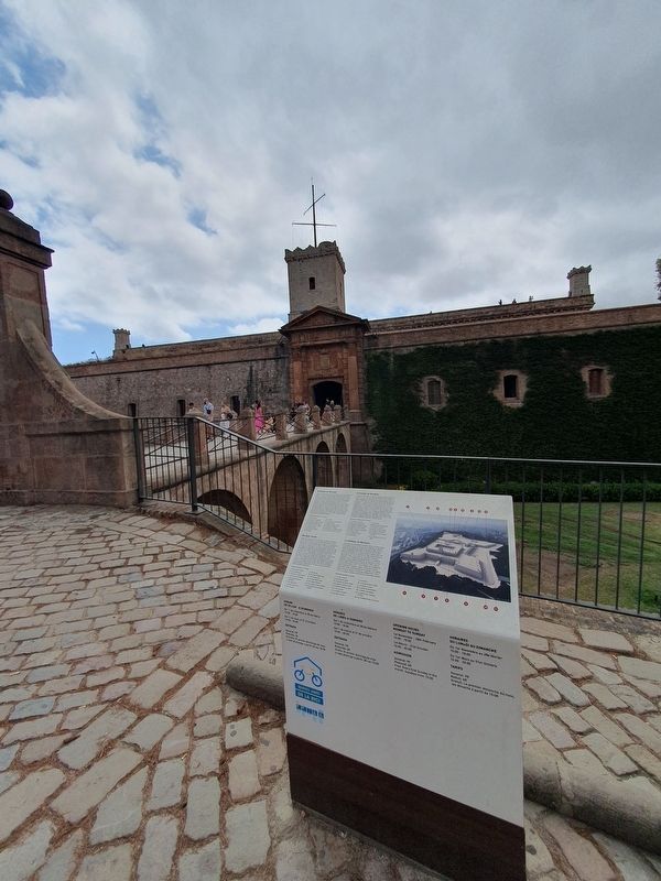 Montjuic Castle Historical Marker