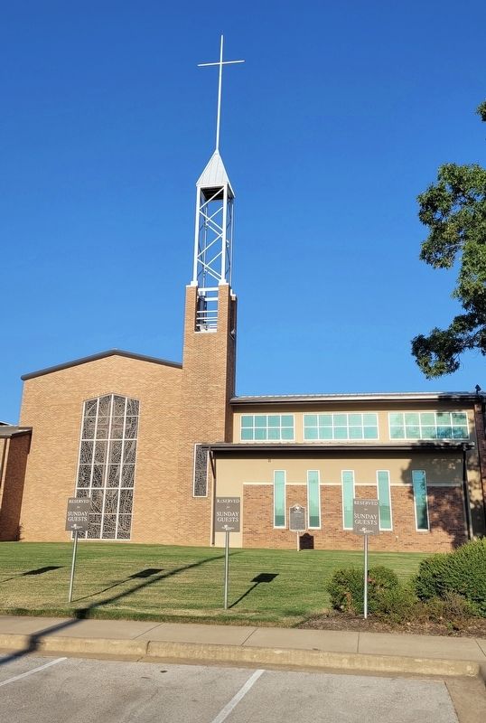 First Christian Church (Disciples of Christ) Historical Marker