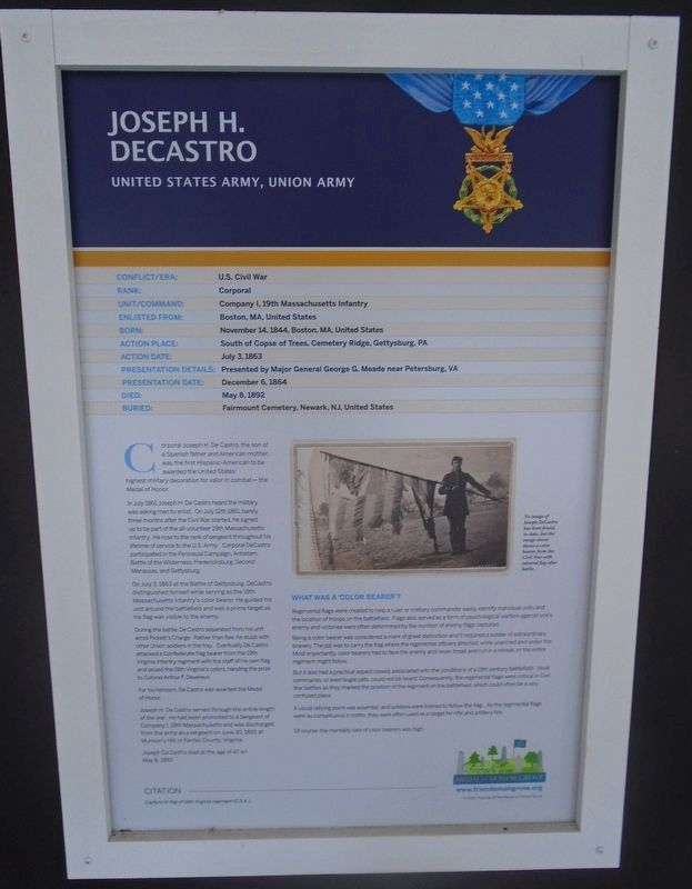 Joseph H. DeCastro Historical Marker