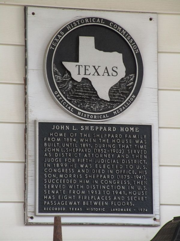 John L. Sheppard Home Historical Marker