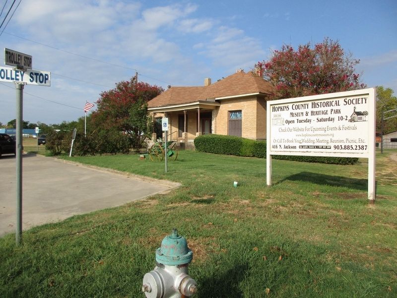 George and Myra Wilson Historical Marker