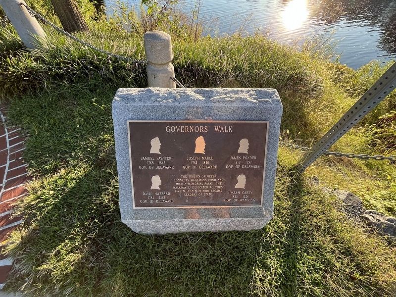 Governors' Walk Historical Marker