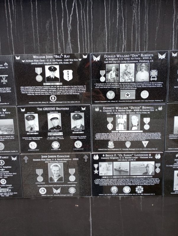 The Greene Brothers, a War Memorial