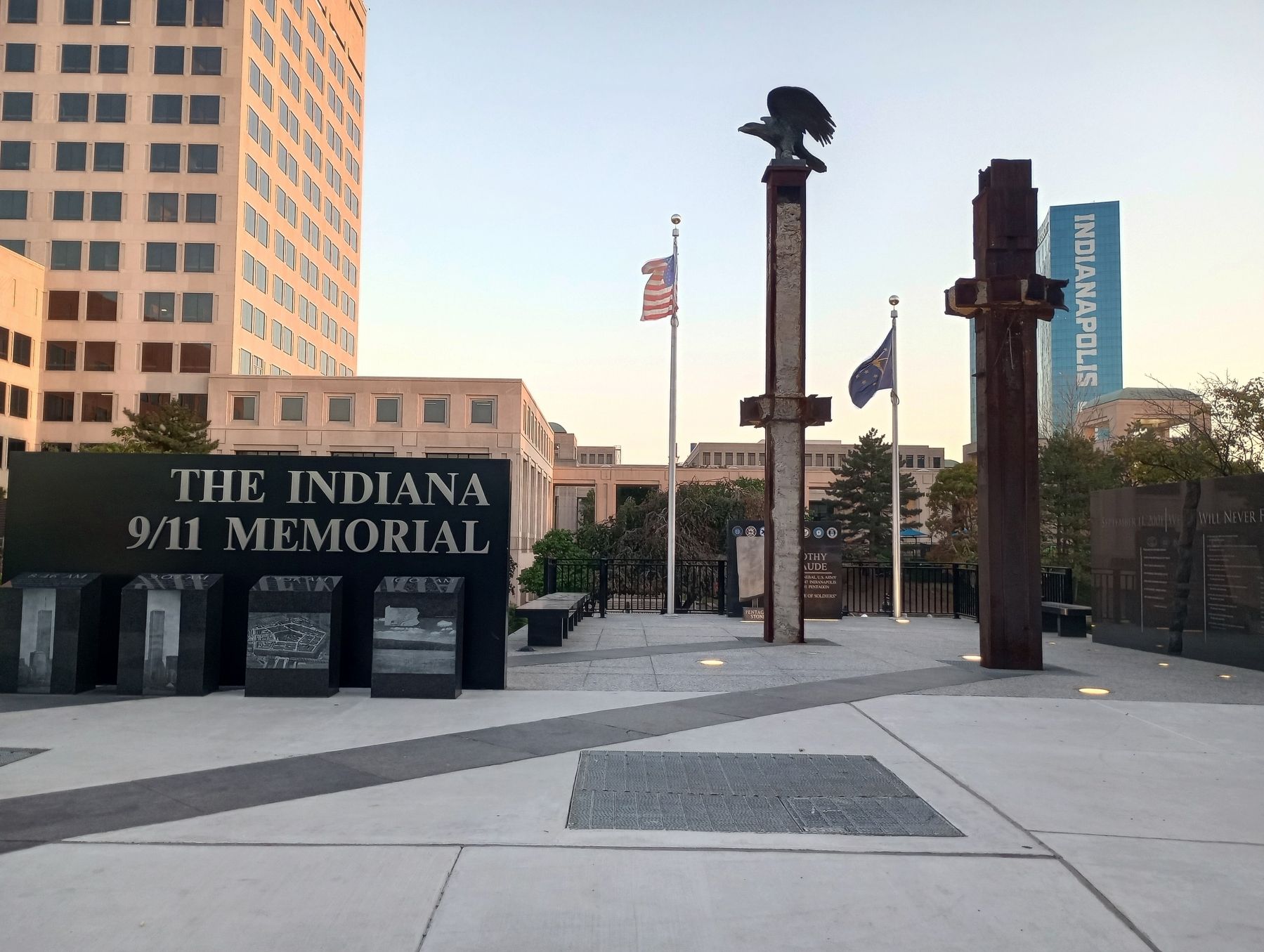 The Indiana 9/11 Memorial, a War Memorial