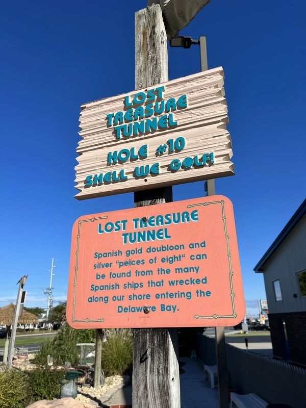 Lost Treasure Tunnel Historical Marker