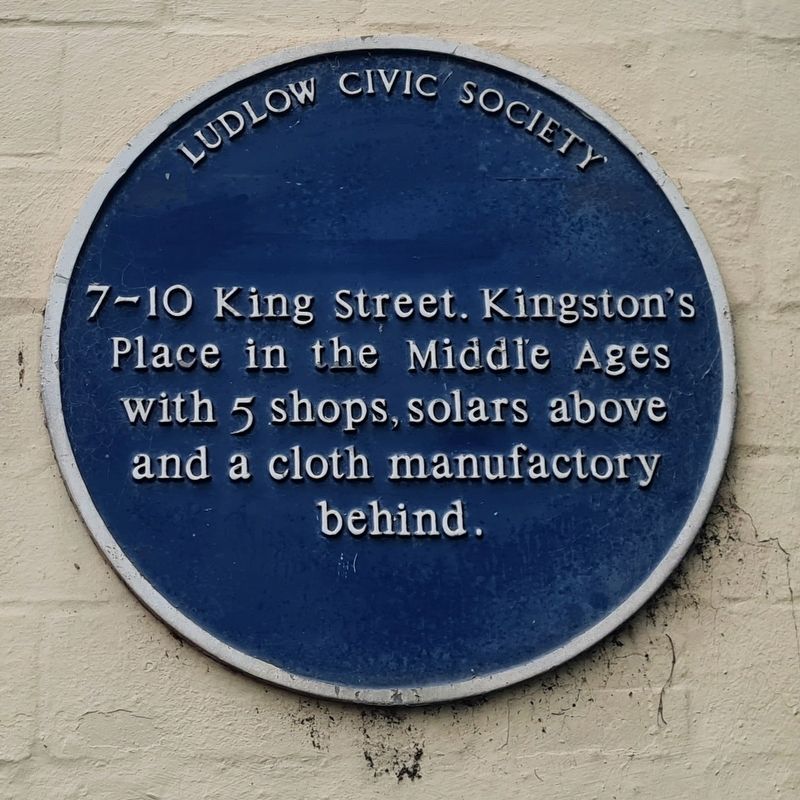 7-10 King Street Historical Marker