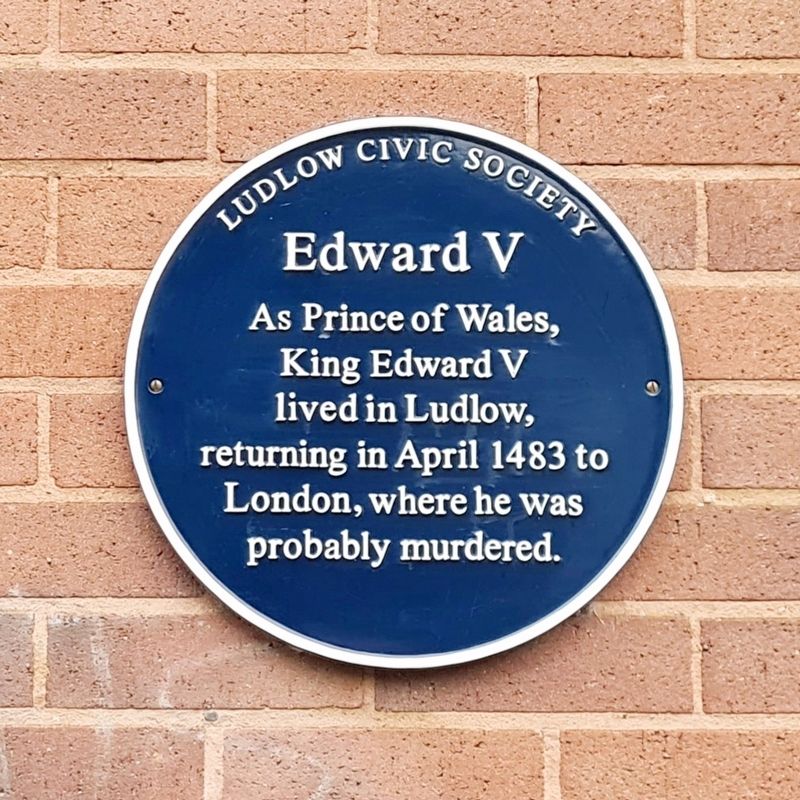 Edward V Historical Marker