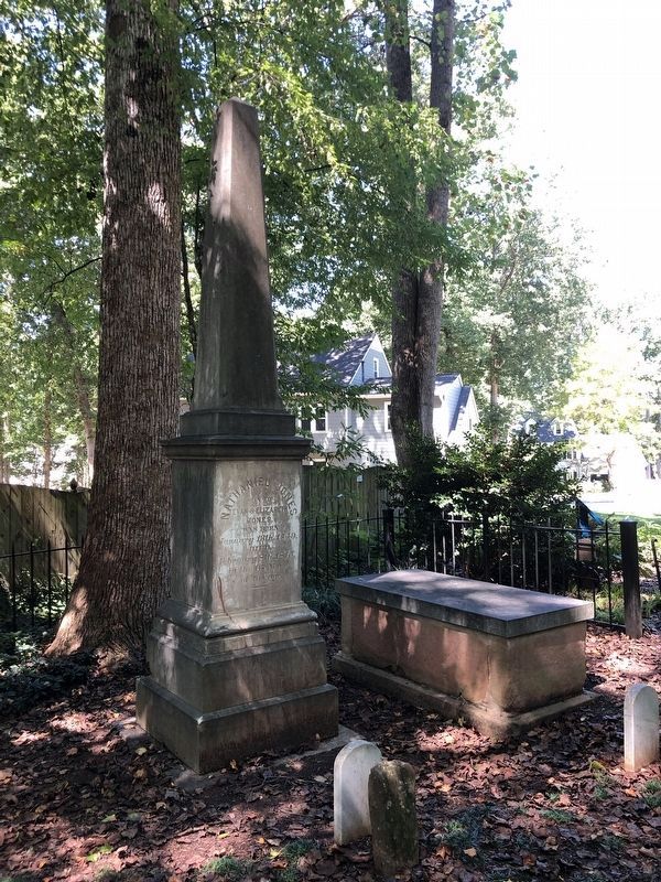 Historic White Plains Cemetery Historical Marker