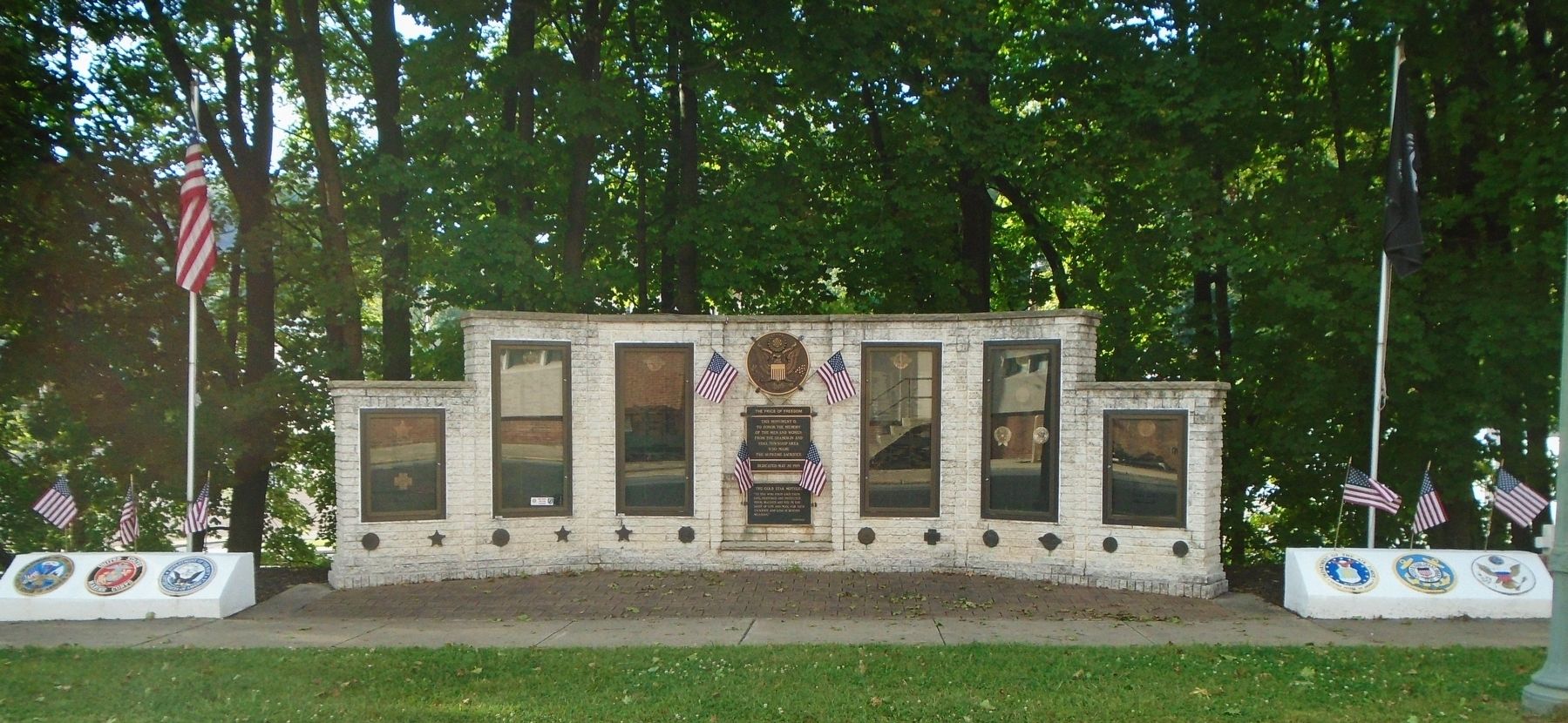 The Price of Freedom Veterans Memorial, a War Memorial