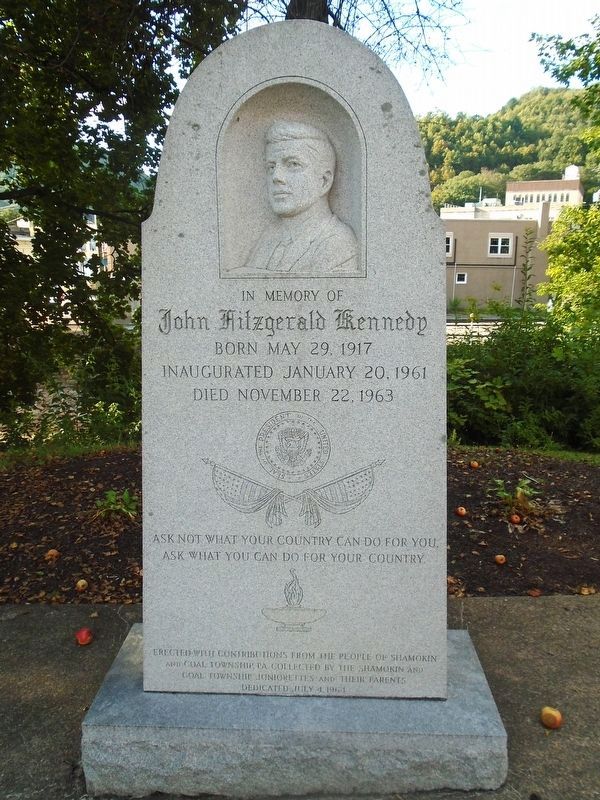 John Fitzgerald Kennedy Historical Marker