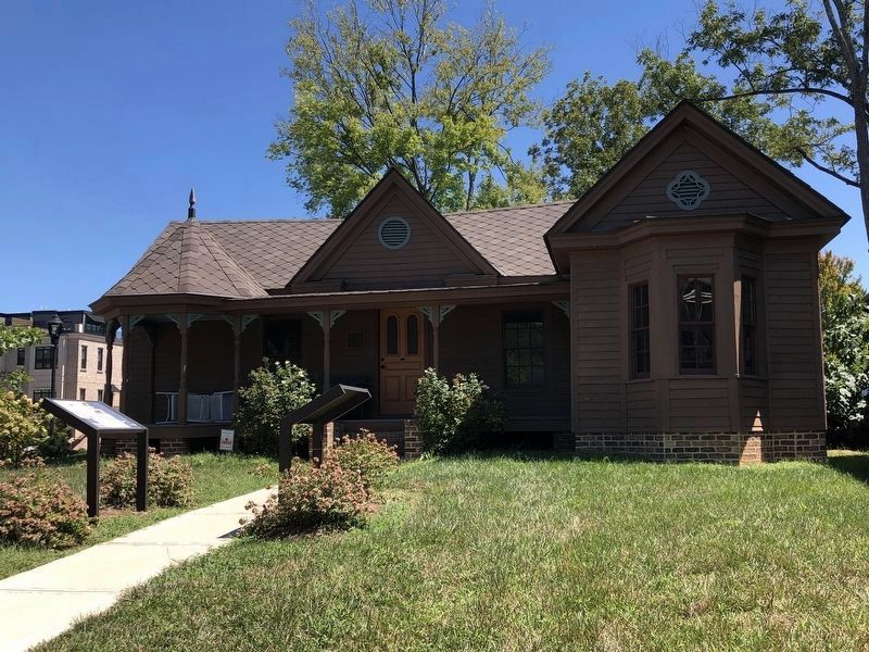 The Reverend Plummer T. Hall House Historical Marker
