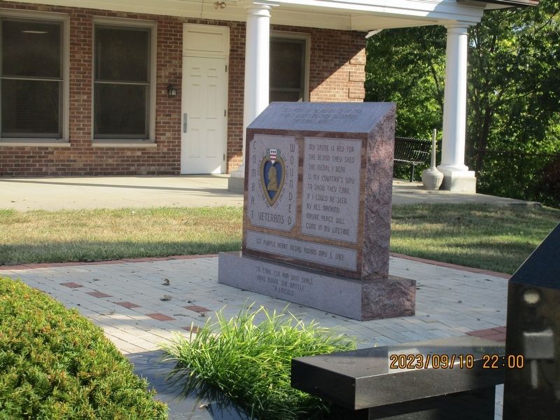 Walton Vernona Purple Heart Monument, a War Memorial
