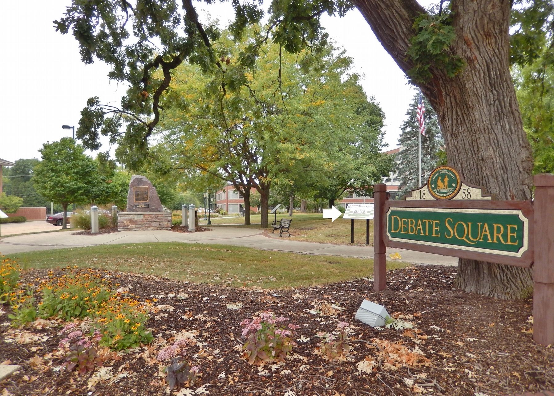 Welcome to Debate Square Historical Marker