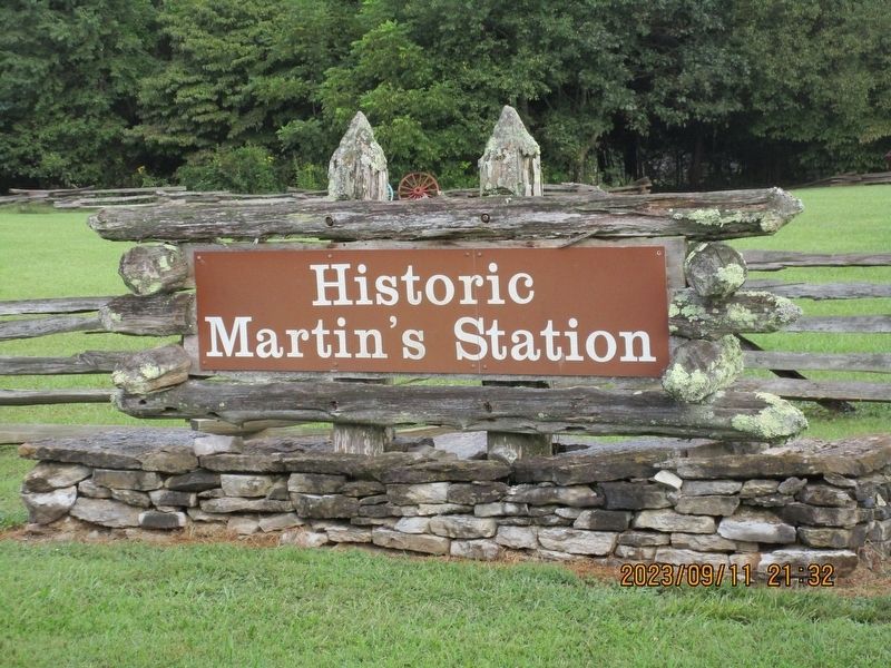 Brig. Gen. Joseph Martin Historical Marker