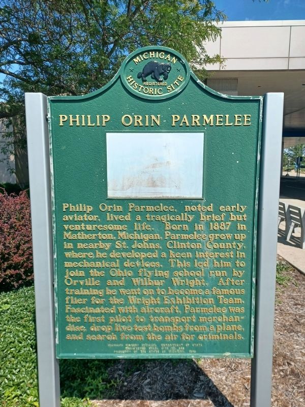 Philip Orin Parmelee Historical Marker