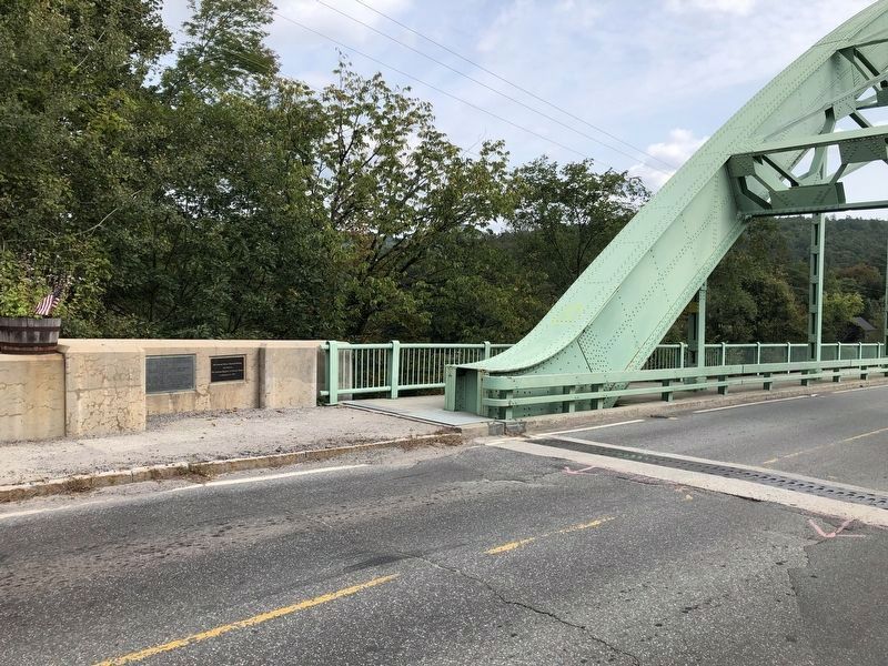The Samuel Morey Memorial Bridge Historical Marker