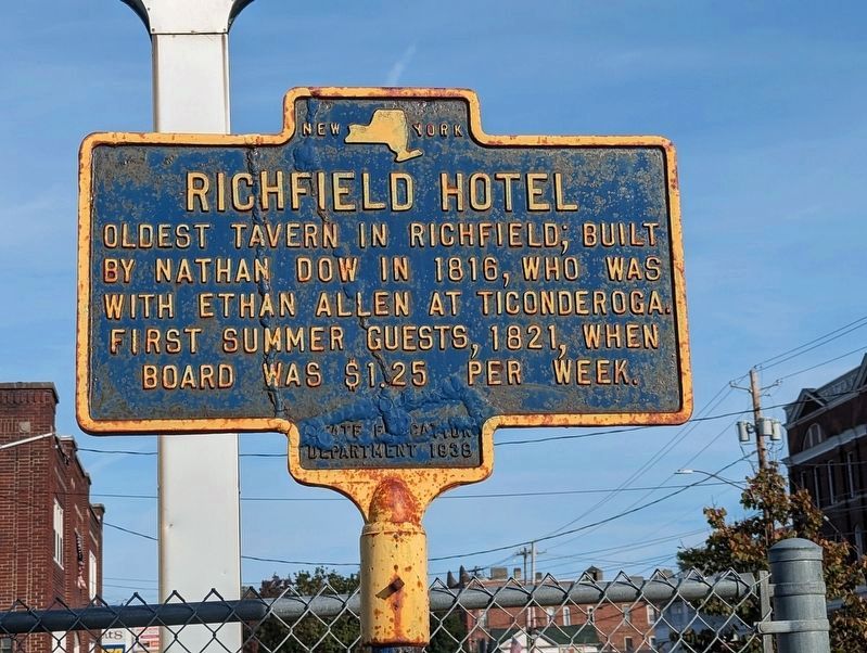 Richfield Hotel Historical Marker