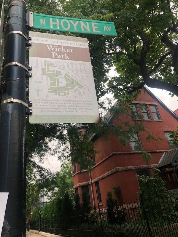 Wicker Park Historical Marker