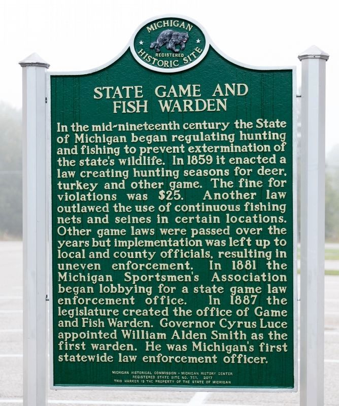 State Board of Fish Commissioners / State Game and Fish Warden ...