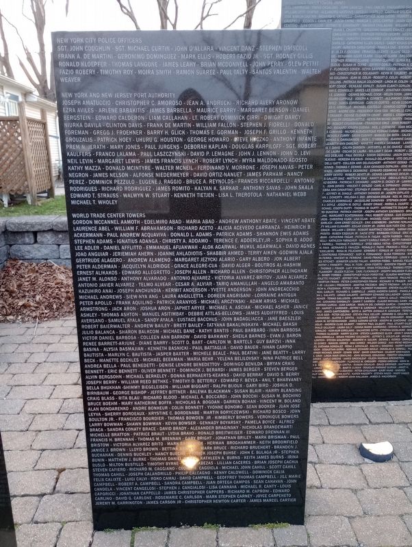 North Plymouth 9-11 Memorial, a War Memorial