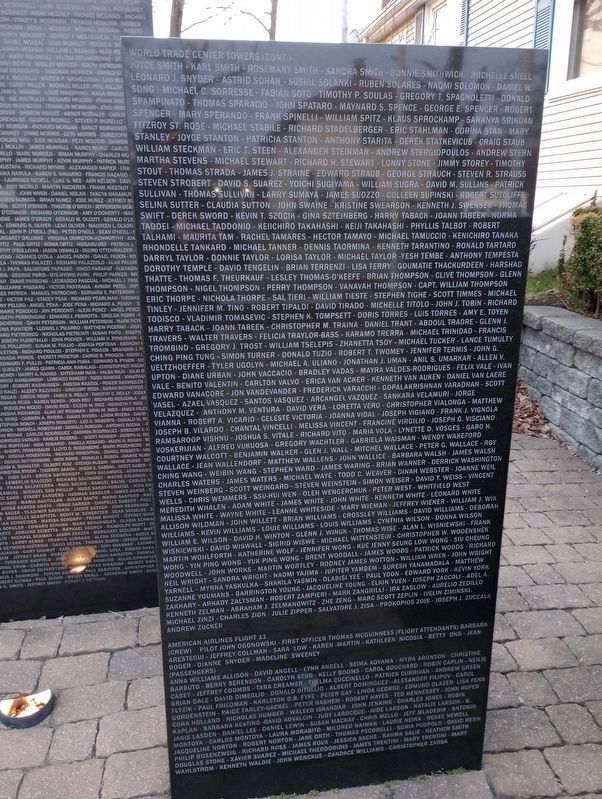 North Plymouth 9-11 Memorial, a War Memorial