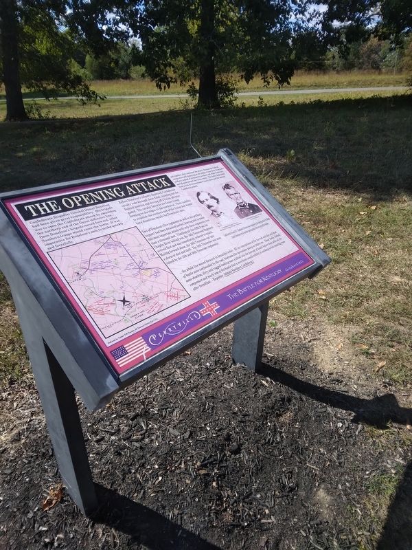 The Opening Attack Historical Marker