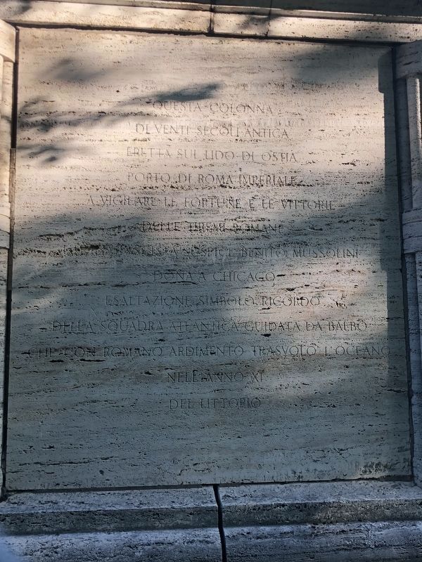 Balbo Monument Historical Marker