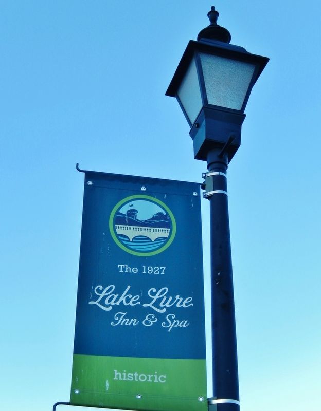The 1927 Lake Lure Inn Historical Marker