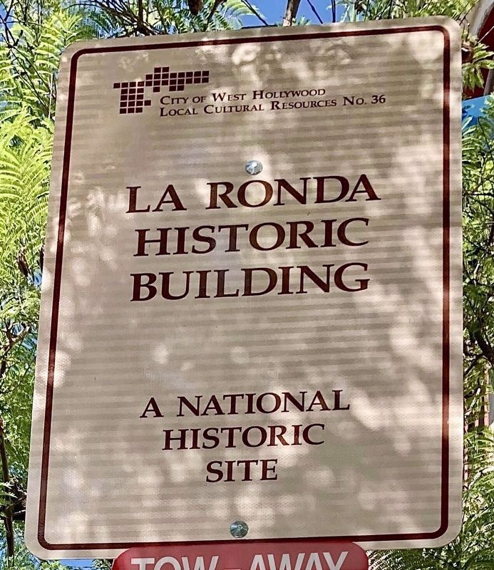 The Ronda Historical Marker