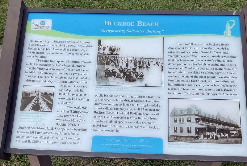 Buckroe Beach Historical Marker