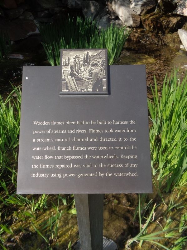Wooden Flumes Historical Marker